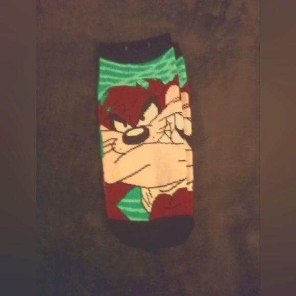 Warner Bros. | Accessories | Looney Tunes Tasmanian Devil Socks | Poshmark